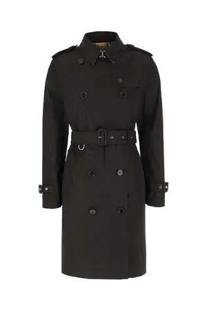 Burberry Double-breasted Belted Trench - Multicolor