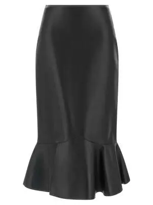 Fendi Nappa Skirt - Black
