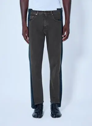 MAISON MARGIELA Denim Trousers - Brown