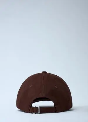 Jacquemus Logo Motif Baseball Cap - Brown