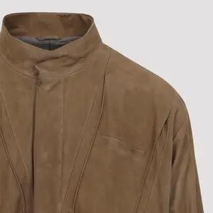 Giorgio Armani Lamb Leather Blouson Jacket