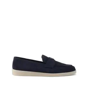 Prada Suede Loafers - Blue