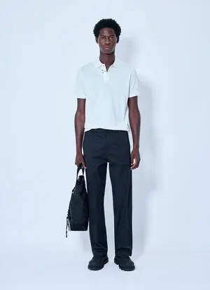 Moncler Piqué Polo Shirt