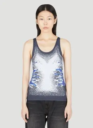 Y/project Whisker Print Tank Top - Gray
