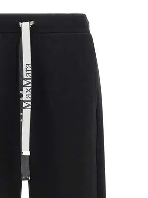 Max Mara Bali' Drawstring Pants - Black
