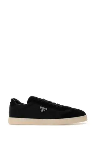 Prada Re-nylon And Suede Sneakers