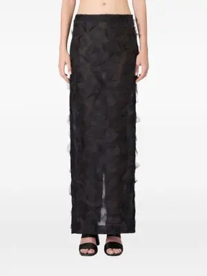 Max Mara Silk Long Skirt