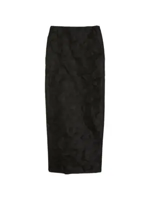 Max Mara Silk Long Skirt - Multicolor