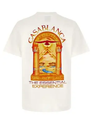 Casablanca Hermons Mirage Arch Icon' T-shirt - White