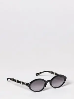 Gucci Vintage-style Rounded Acetate Sunglasses - Black