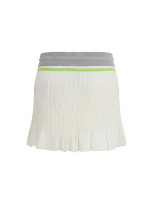 Casablanca Tennis Mini Skirt - White