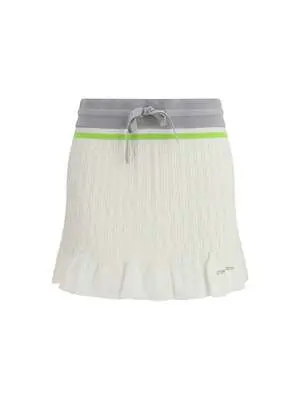 Casablanca Tennis Mini Skirt - White