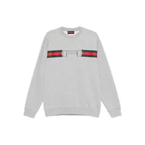 Gucci Cotton Sweatshirt - Gray