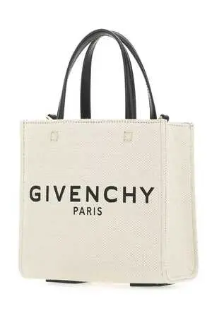 Givenchy Canvas Mini G-tote - White
