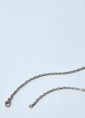 Rick Owens Trunk Charm Necklace - Silver