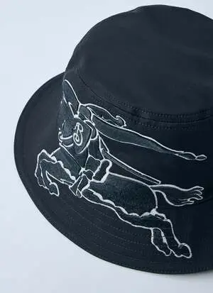 Burberry Logo Motif Bucket Hat