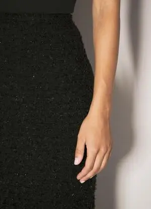 Balenciaga Boucle Midi Skirt