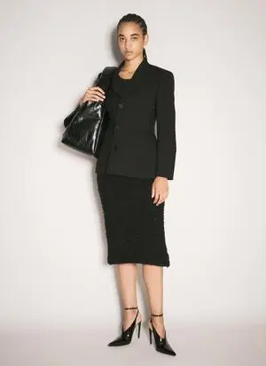 Balenciaga Boucle Midi Skirt