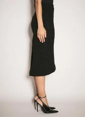 Balenciaga Boucle Midi Skirt