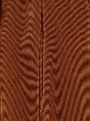 FORTE_FORTE Corduroy Pleated Long Skirt - Multicolor