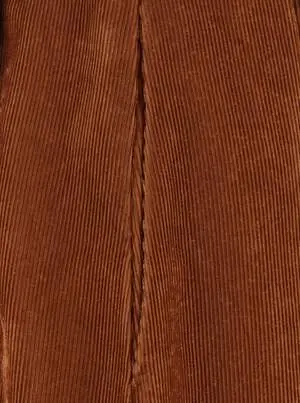 FORTE_FORTE Corduroy Pleated Long Skirt - Multicolor