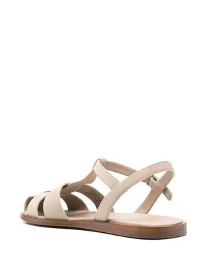 Church's Suede Leather Cage Sandals