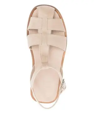 Church's Suede Leather Cage Sandals