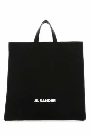 JIL SANDER Canvas Shopping Bag