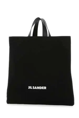 JIL SANDER Canvas Shopping Bag