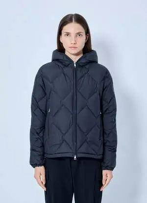 Moncler Arvouin Hooded Down Jacket - Black