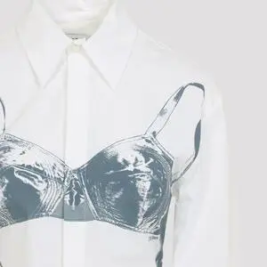 JEAN PAUL GAULTIER Scanned Bra Shirt - Multicolor