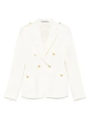 Tagliatore Wool Double-breasted Jacket - Multicolor