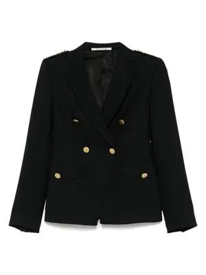 Tagliatore Wool Double-breasted Jacket - Multicolor