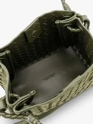 Bottega Veneta Parachute Suede Shoulder Bag - Multicolor