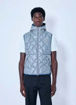 Moncler Quilted Vest - Gray