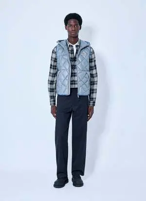 Moncler Quilted Vest - Gray
