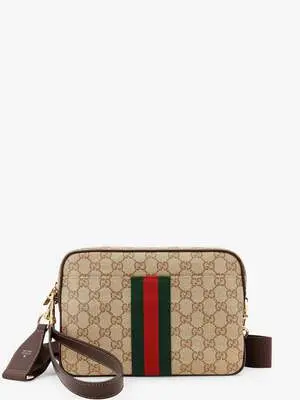 Gucci Small Crossbody Bag With Web Detail - Multicolor