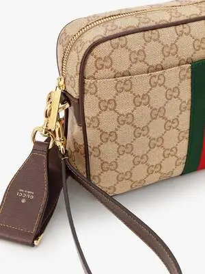 Gucci Small Crossbody Bag With Web Detail