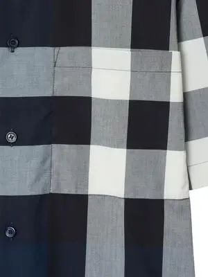 Burberry Check Cotton Shirt - Multicolor