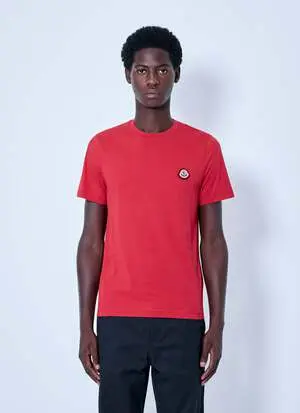 Moncler Short Sleeve T-shirt - Red