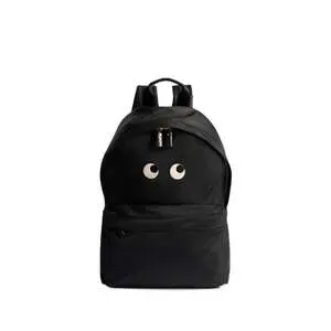 ANYA HINDMARCH Econyl® Shell Backpack With Eye Patch Detail - Black