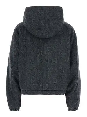 Brunello Cucinelli Wool Blend Down Jacket - Multicolor