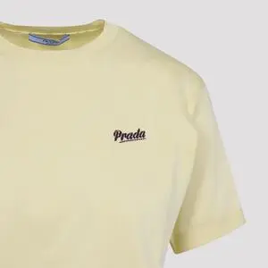 Prada Recycled Silk T-shirt - Multicolor