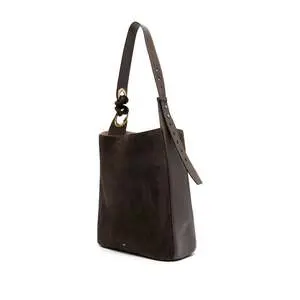 ANYA HINDMARCH Calf Leather Tote - Brown