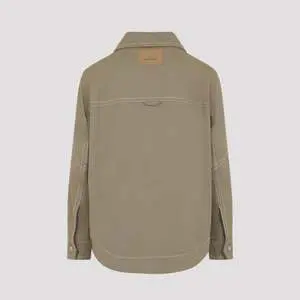 AMI Paris Worker Buttoned Jacket - Multicolor