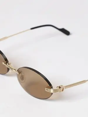 Cartier Oval Sunglasses - Brown