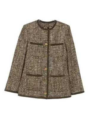 GOLDEN GOOSE Wool Blend Jacket - Multicolor