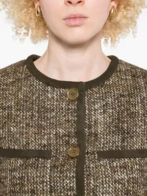 GOLDEN GOOSE Wool Blend Jacket - Multicolor