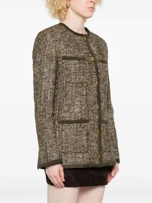 GOLDEN GOOSE Wool Blend Jacket - Multicolor