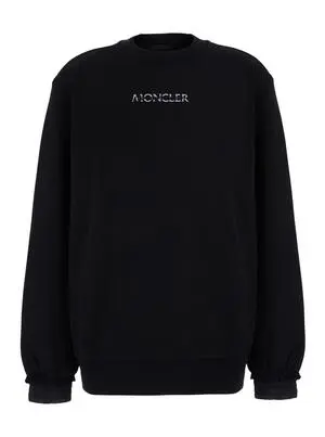 Moncler MONCLER Logo Lettering Crewneck Sweatshirt Multicolor